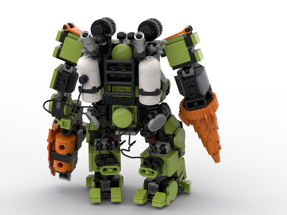 LEGO MOC Power Miners v Rock Raiders mech by Mobilox Studios ...