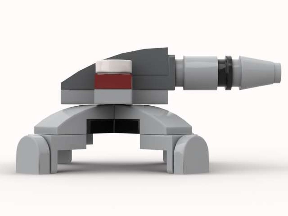 LEGO MOC Micro Separatist Proton Cannon & Micro Republic AV-7 Anti ...