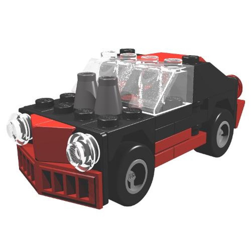 LEGO MOC 30187 Muscle Car by Berth | Rebrickable - Build with LEGO