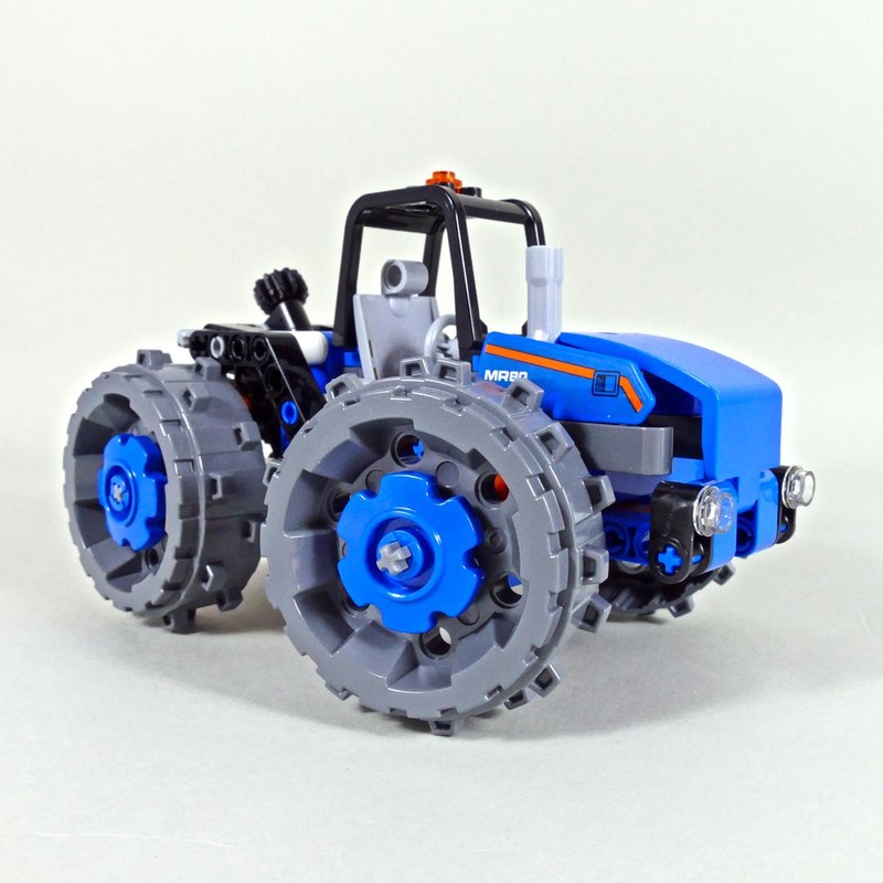 LEGO MOC-37771 Tractor with Plow - LEGO Technic 42071 Alternate Build ...