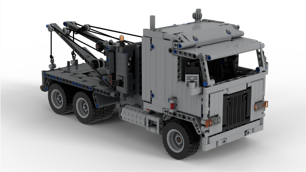 LEGO MOC Holmes Tow truck - Cabover by Superkoala | Rebrickable - Build ...