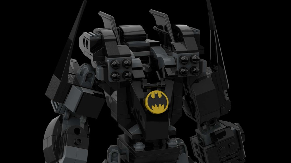 LEGO MOC Bat Mech by beezysmeezy | Rebrickable - Build with LEGO