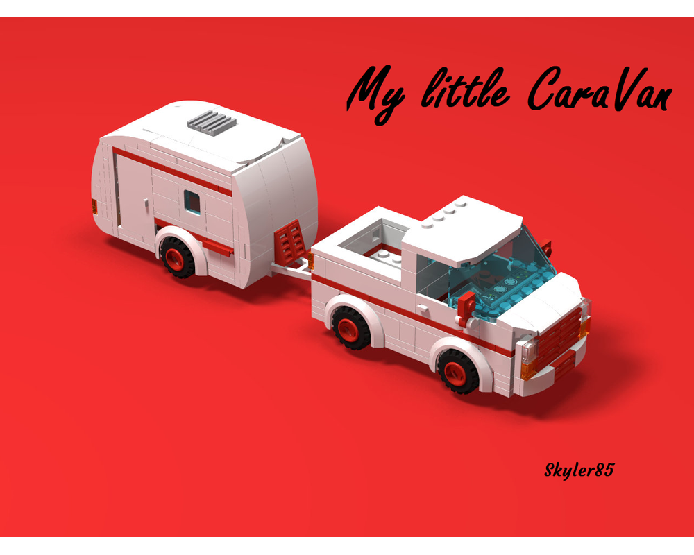 LEGO MOC My little CaraVan by Skyler85 | Rebrickable - Build with LEGO