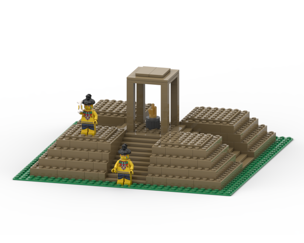 LEGO MOC Mayan sanctuary by bricksoul | Rebrickable - Build with LEGO