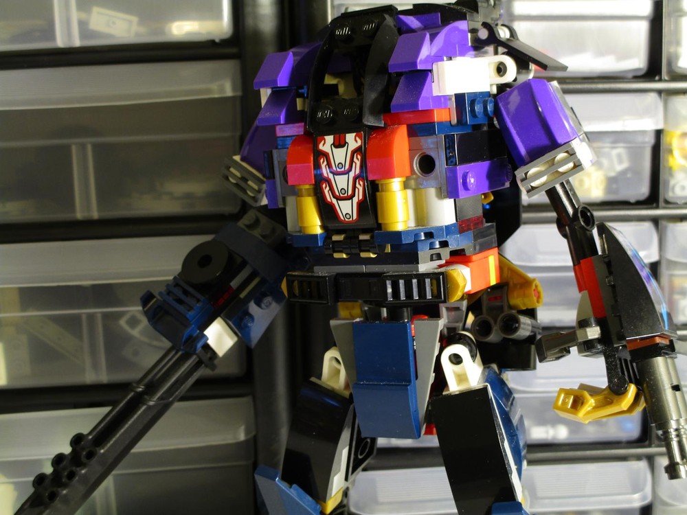 LEGO MOC Samurai X Mech Alt Build by beezysmeezy | Rebrickable - Build ...