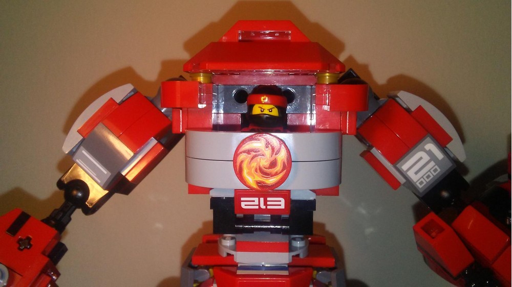 LEGO MOC Fire Mech Alt Build by beezysmeezy | Rebrickable - Build with LEGO