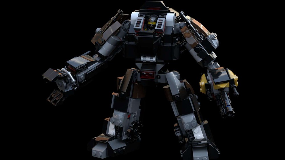 LEGO MOC Quake Mech Alt Build by beezysmeezy | Rebrickable - Build with ...