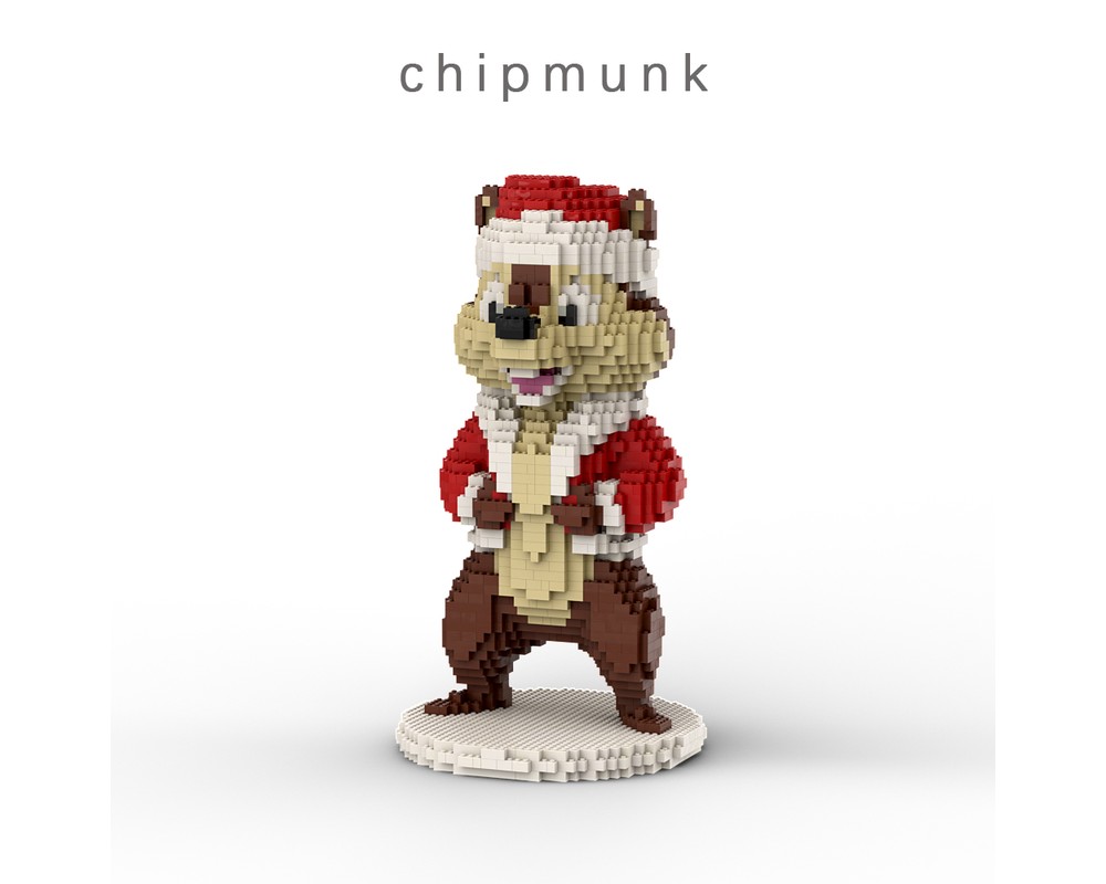 LEGO MOC chipmunk by xiaowang | Rebrickable - Build with LEGO