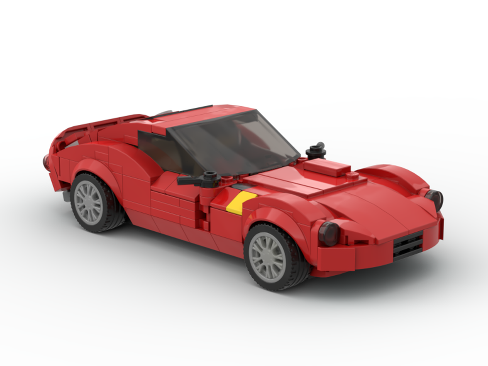 LEGO MOC Ferrari 250 GTO by TheBoostedBrick | Rebrickable - Build with LEGO