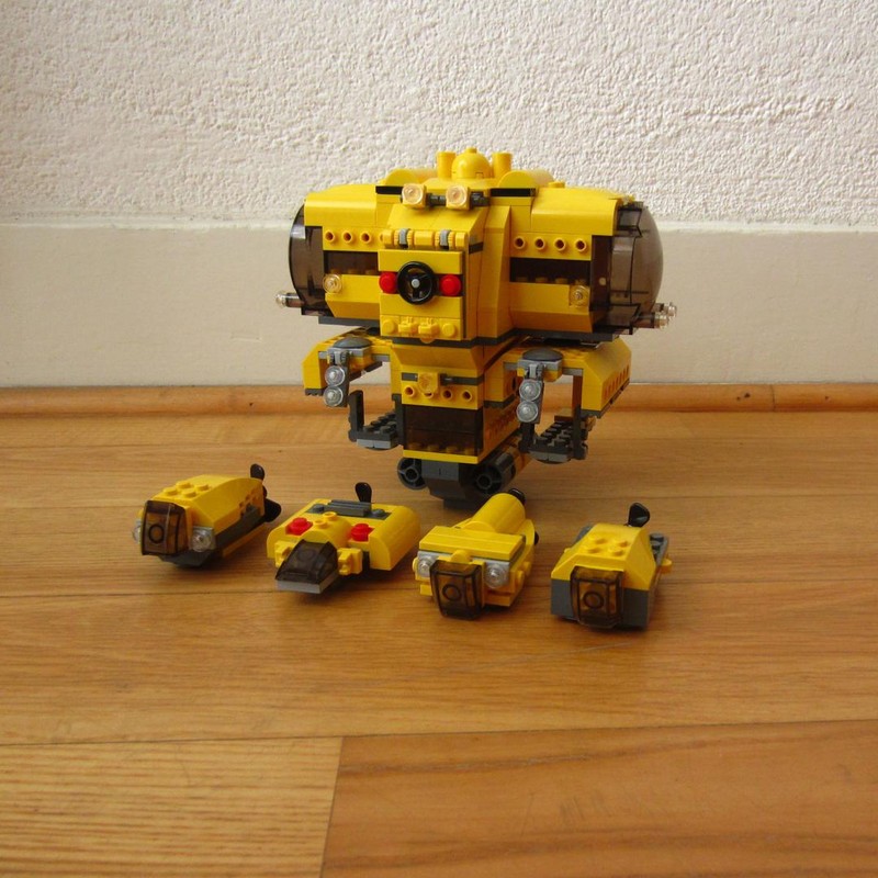 LEGO MOC 4888 Submarine Sigma 03 by drosse | Rebrickable - Build with LEGO