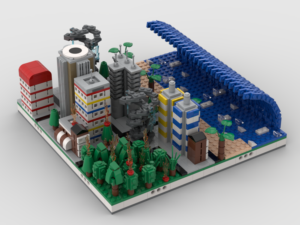 LEGO MOC Apocalypse - The End of World by gabizon | Rebrickable - Build ...