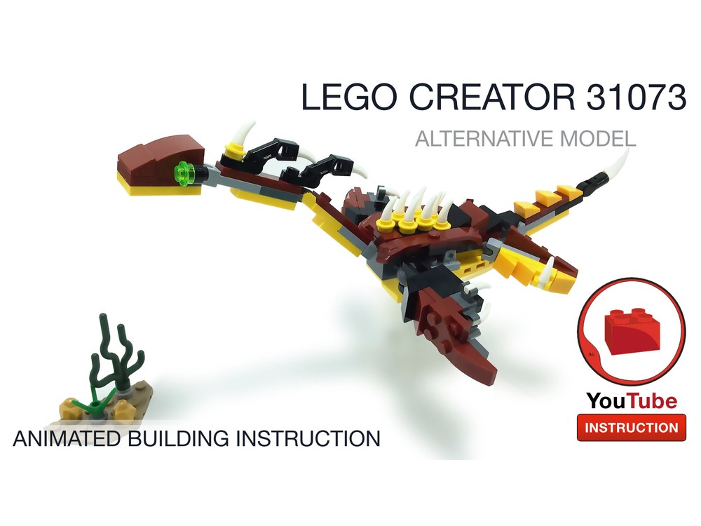 LEGO MOC Lego 31073 MOC - Dinosaur Nessy - Plesiosaur by Bricks Ideas ...