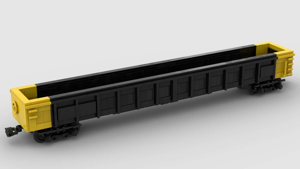 LEGO MOC 65" Gondola Union Pacific by Barduck | Rebrickable - Build ...