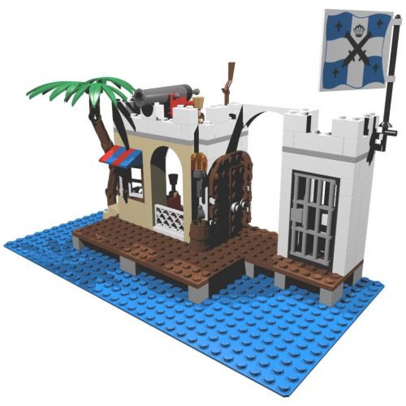 LEGO MOC 6267 Lagoon Lock-up: 2015 Edition by Berth | Rebrickable ...
