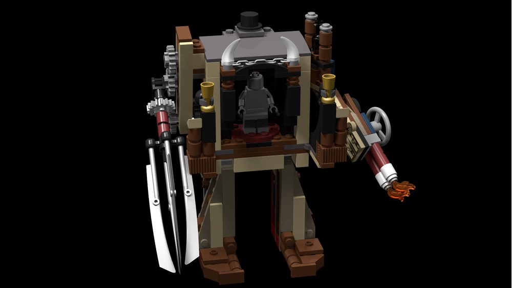 LEGO MOC Sanctum Shank-torum Mech by beezysmeezy | Rebrickable - Build ...