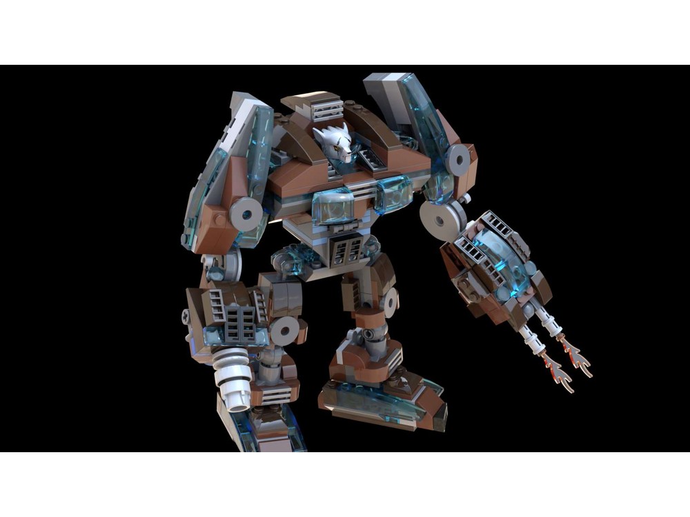 LEGO MOC Mammoth Mech by beezysmeezy | Rebrickable - Build with LEGO
