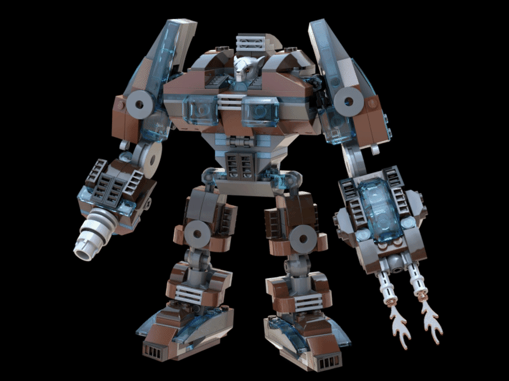 LEGO MOC Mammoth Mech by beezysmeezy | Rebrickable - Build with LEGO
