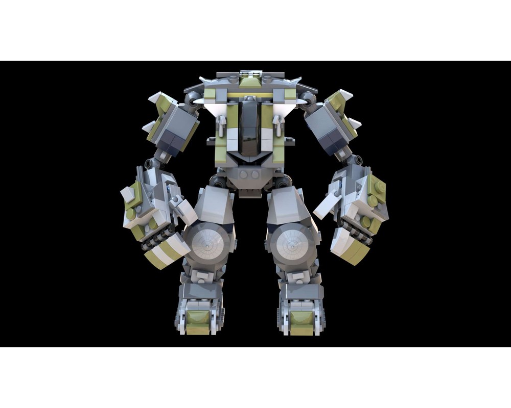 LEGO MOC Oni Titan Mech by beezysmeezy | Rebrickable - Build with LEGO