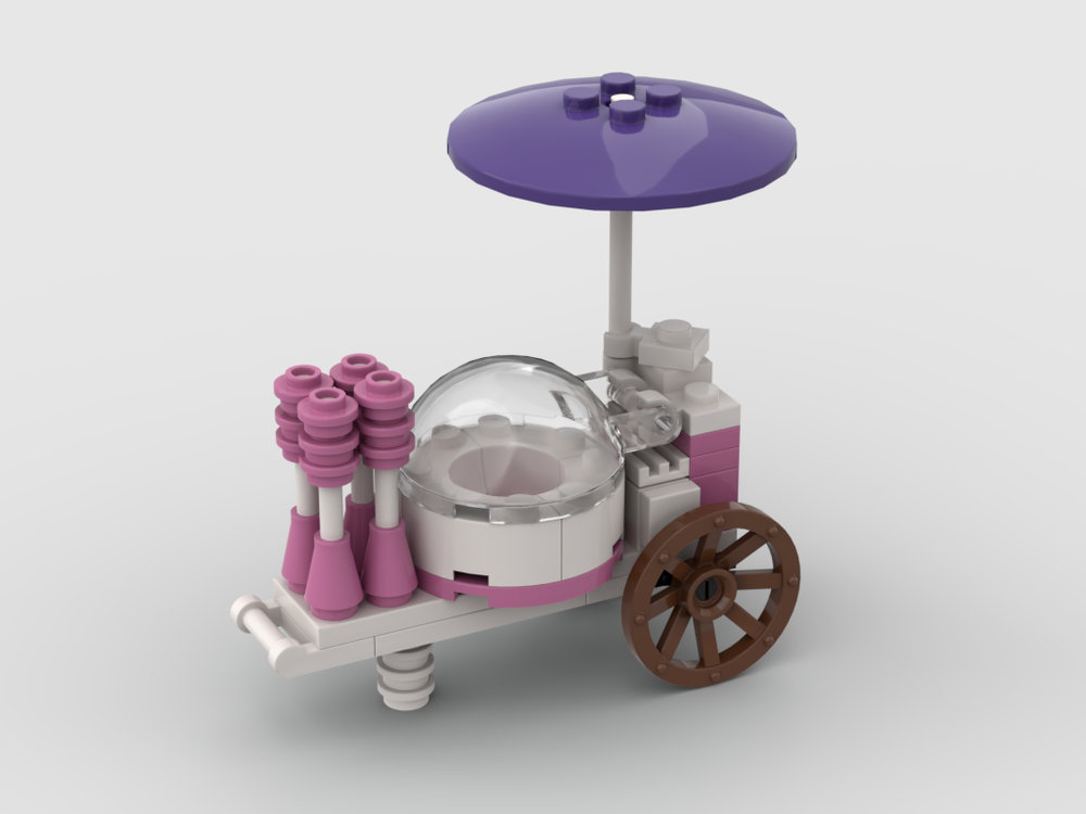 LEGO MOC-37939 Cotton Candy Stand by gabizon | Rebrickable - Build with ...