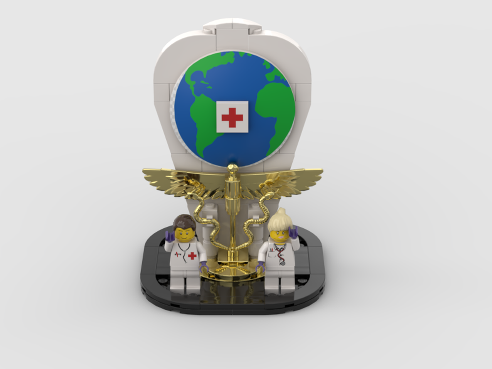 LEGO MOC Tribute to Healthcare workers worldwide! by @Bas_Solo ...