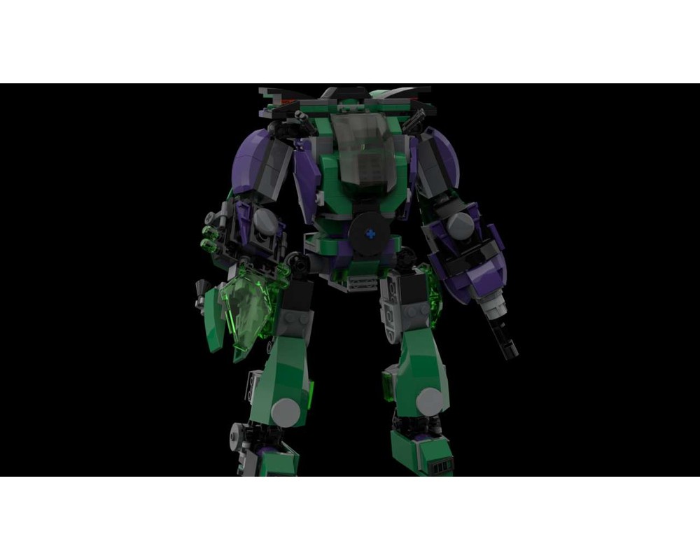 LEGO MOC Lex Luthor Mech by beezysmeezy | Rebrickable - Build with LEGO