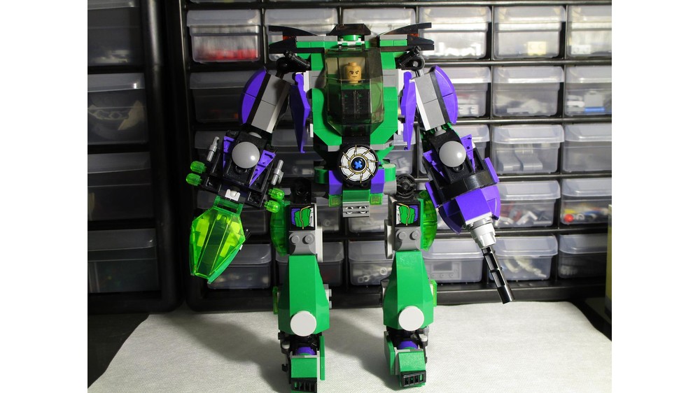 LEGO MOC Lex Luthor Mech by beezysmeezy | Rebrickable - Build with LEGO