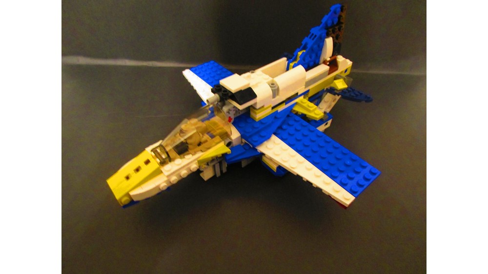 LEGO MOC 31011 alt. Jet transformer by Nilsson LEGO Engineering ...