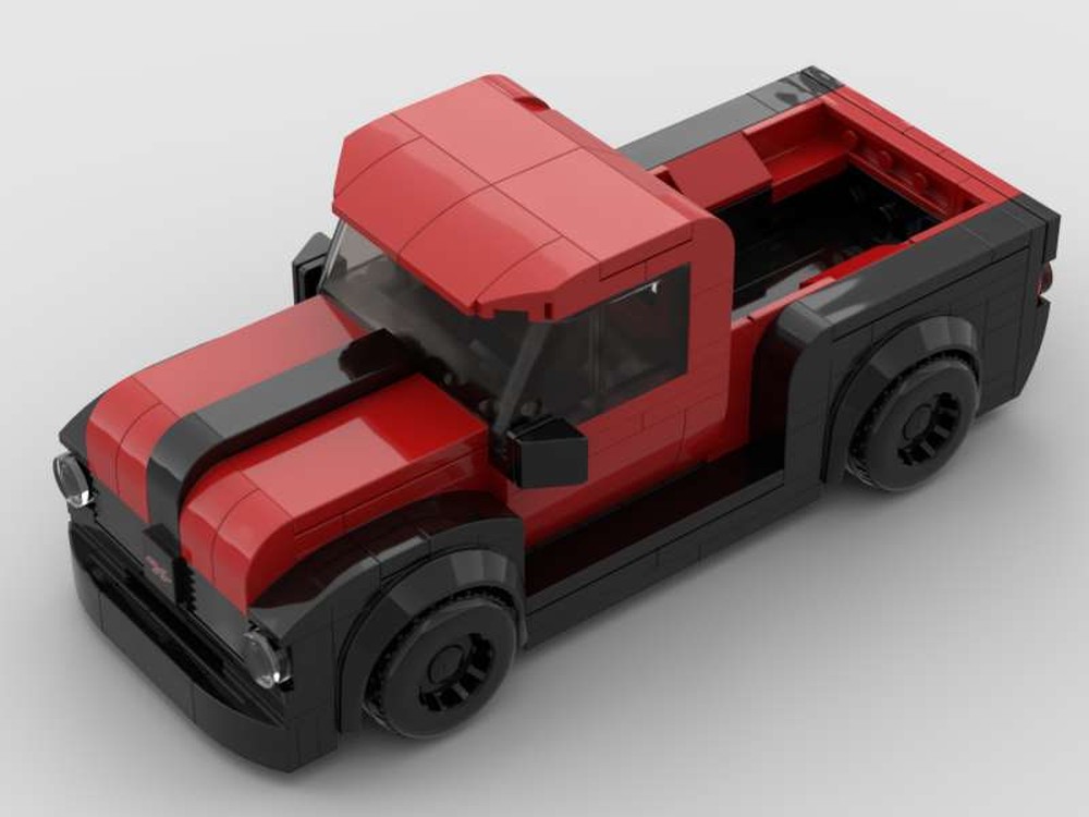 LEGO MOC Ford F100 (by Petey Bird) Tuned by Butch7270 | Rebrickable - Build with LEGO