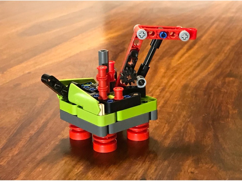 LEGO MOC 42102 Oil Rig by 13neat8 | Rebrickable - Build with LEGO