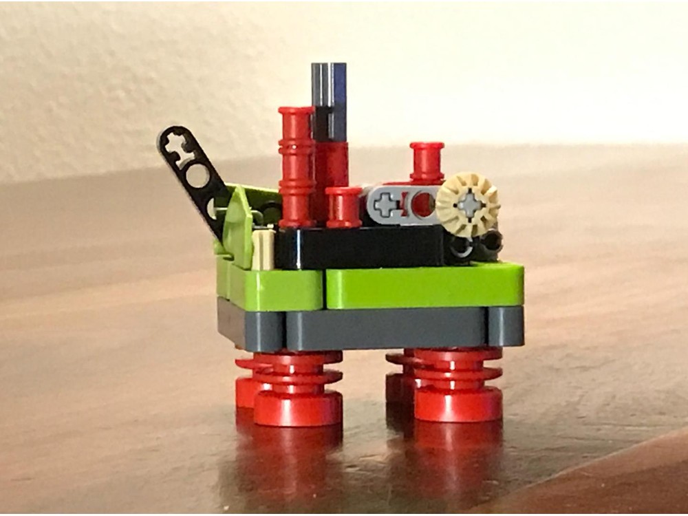LEGO MOC 42102 Oil Rig by 13neat8 | Rebrickable - Build with LEGO