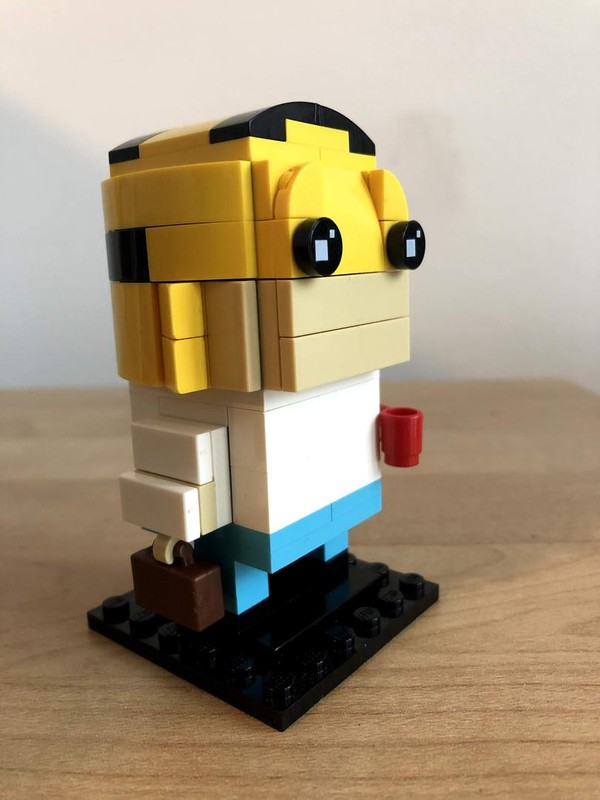 LEGO MOC-38061 Homer Simpson by Andry94 | Rebrickable - Build with LEGO
