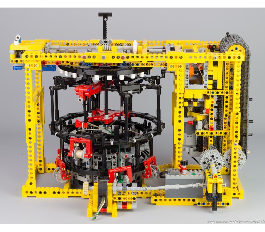 LEGO MOC Kumihimo Braiding Machine by Nico71 | Rebrickable - Build with ...