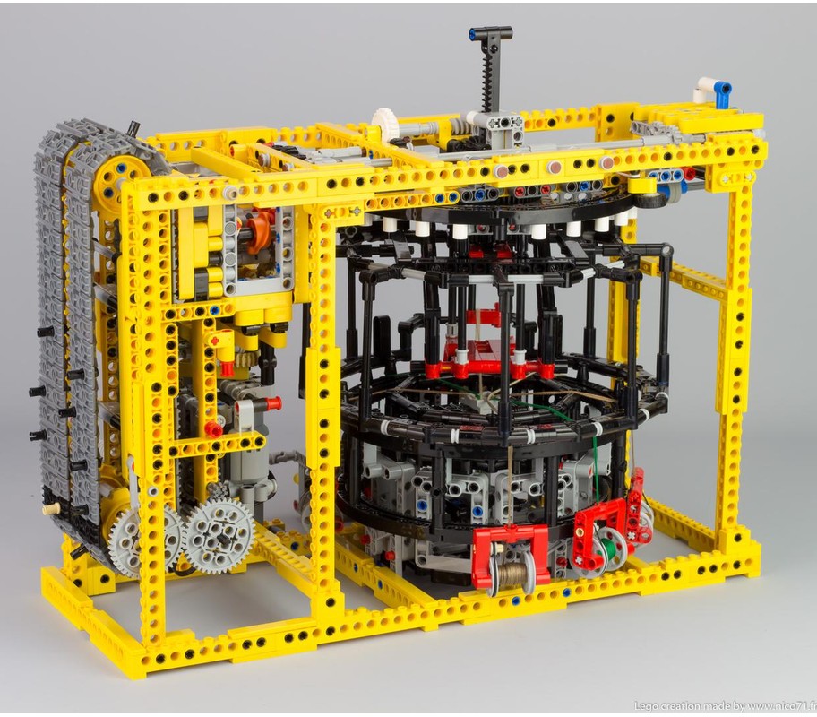 LEGO MOC Kumihimo Braiding Machine by Nico71 | Rebrickable - Build with ...