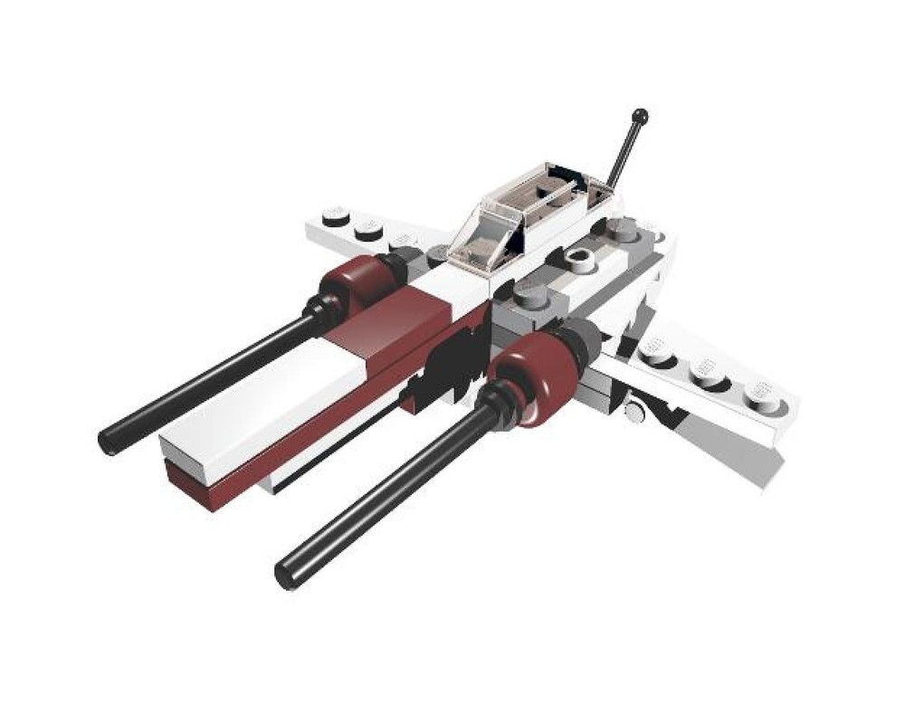 LEGO MOC 30247 Harpoon fighter by Berth | Rebrickable - Build with LEGO