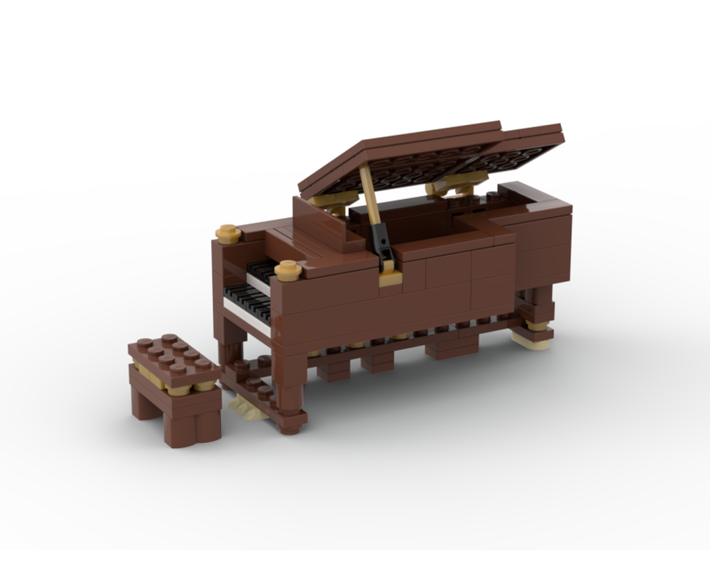LEGO MOC Harpsichord by Asher_Koh | Rebrickable - Build with LEGO