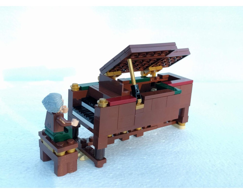 LEGO MOC Harpsichord by Asher_Koh | Rebrickable - Build with LEGO