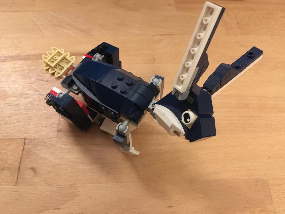 LEGO MOC Blue Rabbit - 31088 by kjbrick | Rebrickable - Build with LEGO