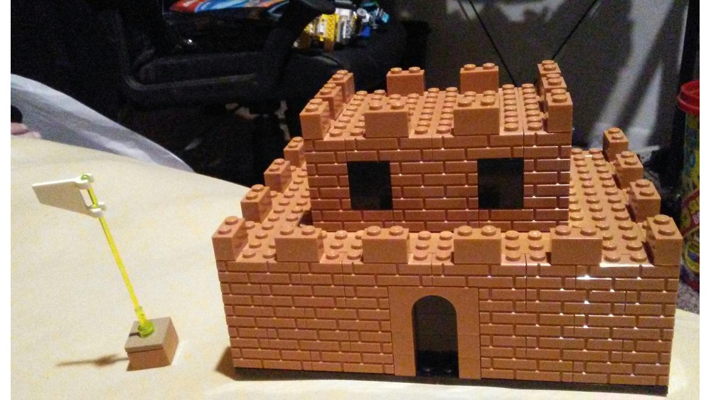 LEGO MOC-38195 Mario Castle 1-1 by beezysmeezy | Rebrickable - Build ...