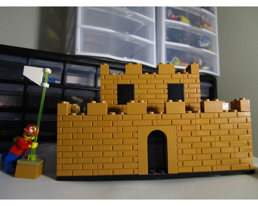 LEGO MOC Mario Castle 1-1 by beezysmeezy | Rebrickable - Build with LEGO