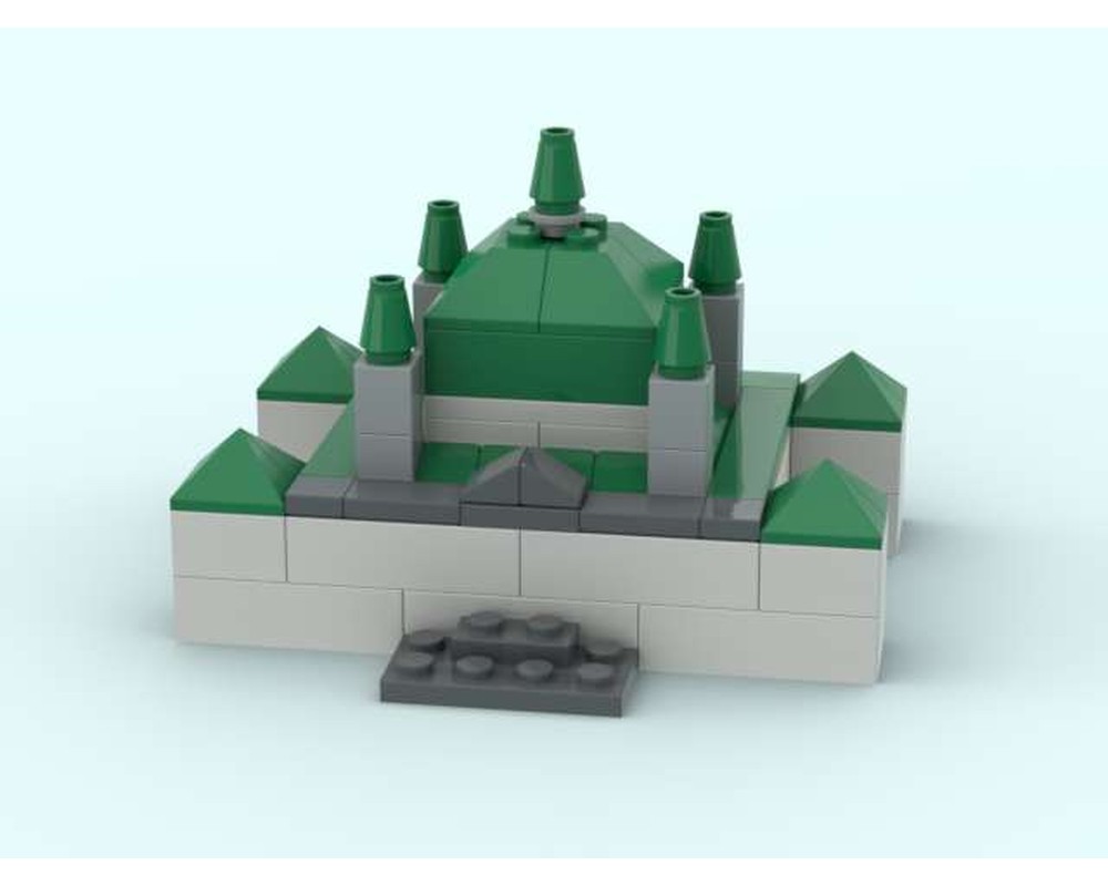 LEGO MOC Fredensborg microscale by Euca | Rebrickable - Build with LEGO