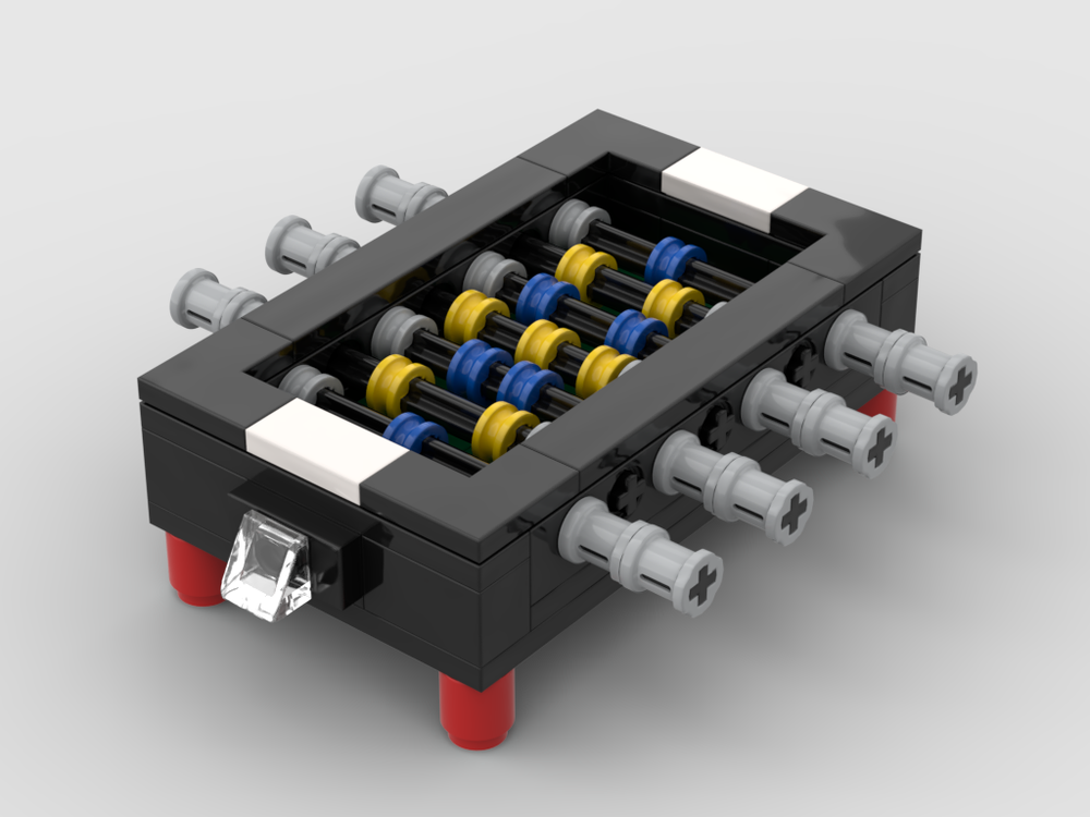 LEGO MOC Table football by BuildMaster | Rebrickable - Build with LEGO