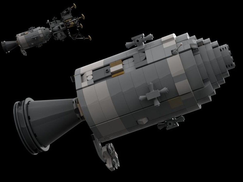 LEGO MOC NASA Apollo 11 Command and Service Module (CSM) by Serenity ...