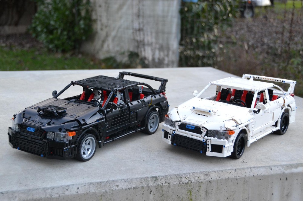 LEGO MOC Subaru WRX STI by Toucanx | Rebrickable - Build with LEGO