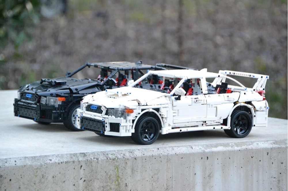 LEGO MOC Subaru WRX STI by Toucanx | Rebrickable - Build with LEGO