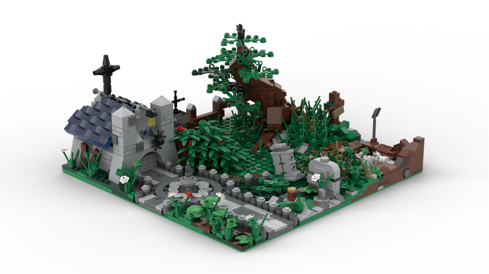 LEGO MOC Small Graveyard by Scenic313 | Rebrickable - Build with LEGO