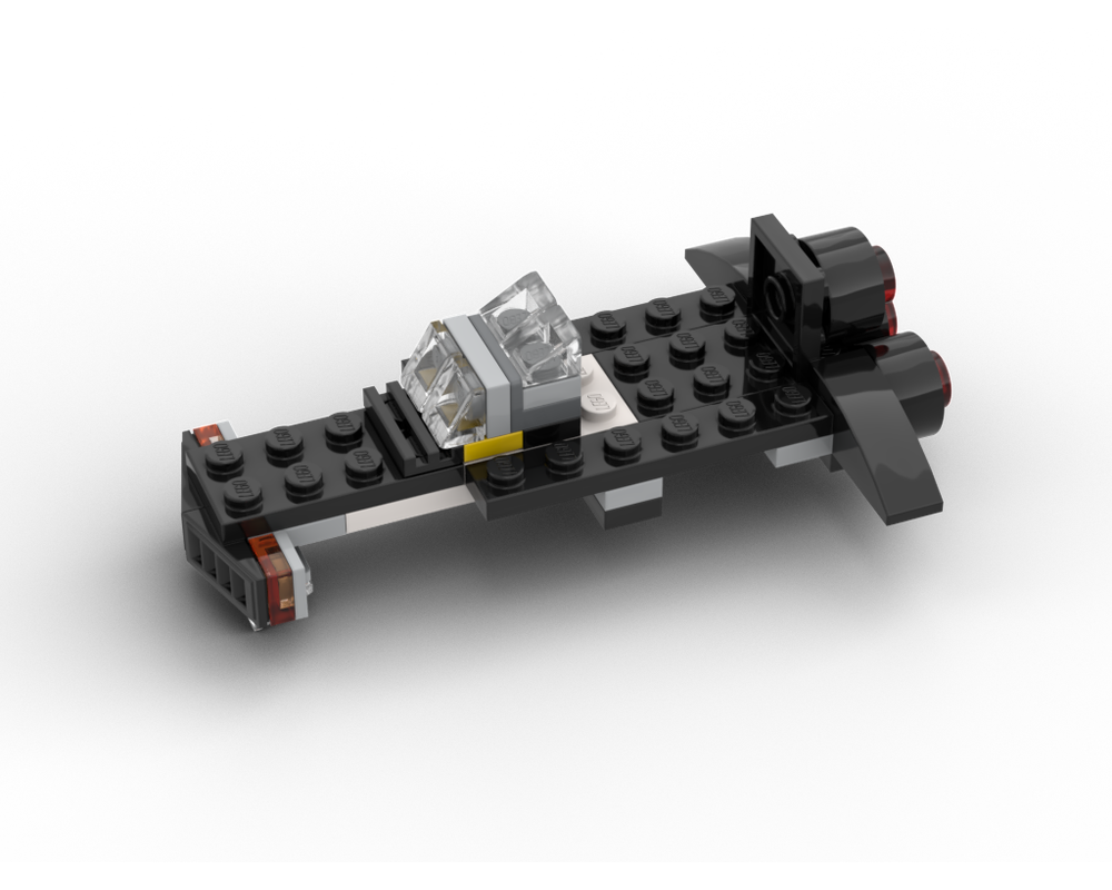 LEGO MOC 30183 - Sith Infiltrator (2013 study) by plastic.ati ...