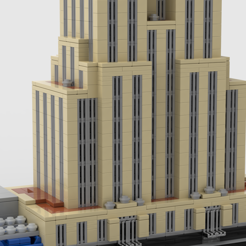 LEGO MOC Empire State Building at 1/650th scale by FunnyTacoBunny ...
