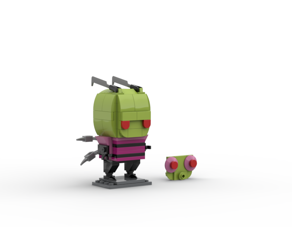 LEGO MOC Invader Zim by iamopteah | Rebrickable - Build with LEGO