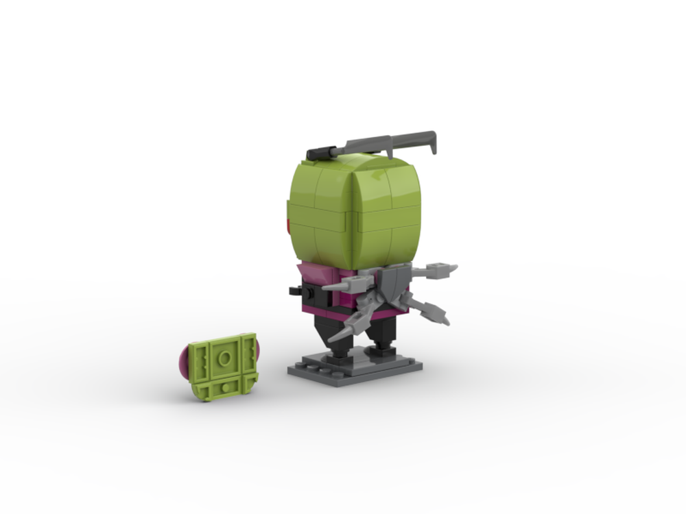 LEGO MOC Invader Zim by iamopteah | Rebrickable - Build with LEGO