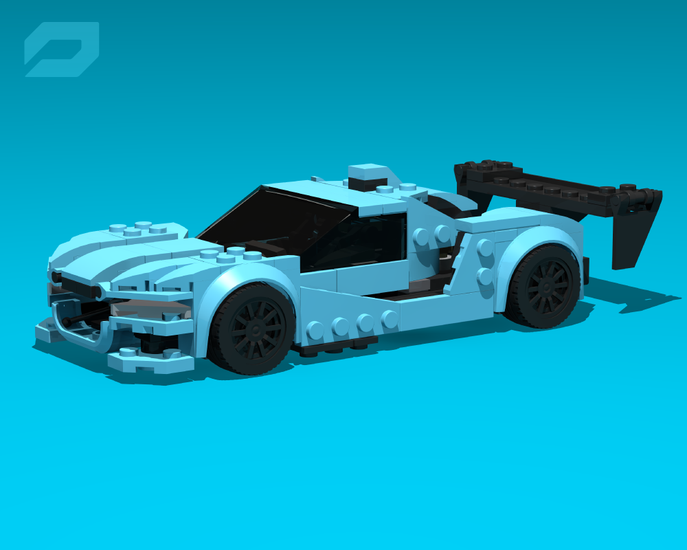 LEGO MOC Jaguar IPace ISH Time Attack by prototyp | Rebrickable - Build ...
